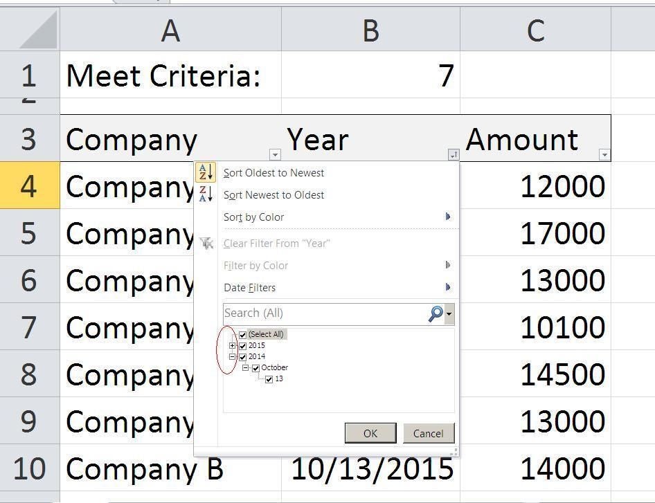 四个有用的Excel过滤行为| TechRepublic - BWIN地址
